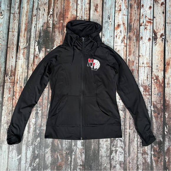 Jackets & Coats | Northern Lights Volleyball Club Minnesota Black Zip ...